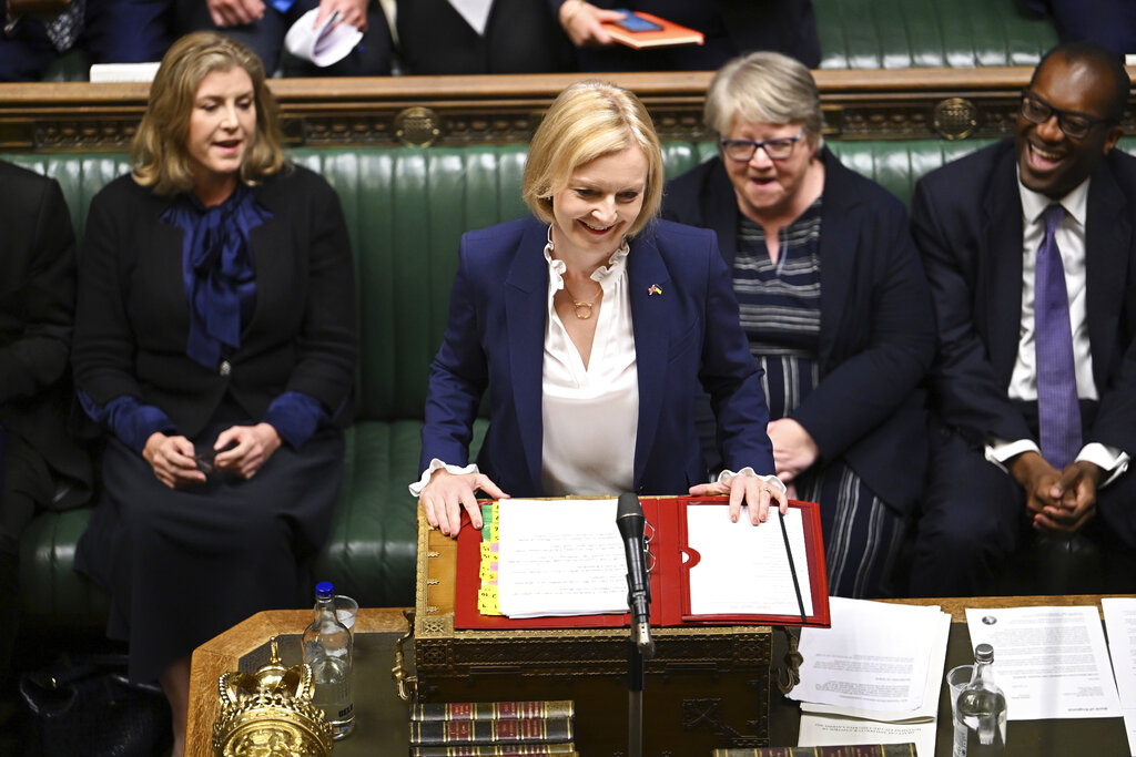 Two Prime Ministers Savor the Woman Question as Liz Truss Makes Her ...