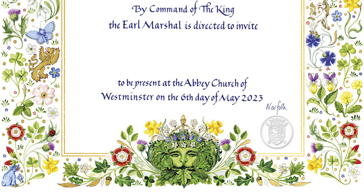 Mysterious ‘Green Man’ on King Charles’s Coronation Invitation Brashly ...
