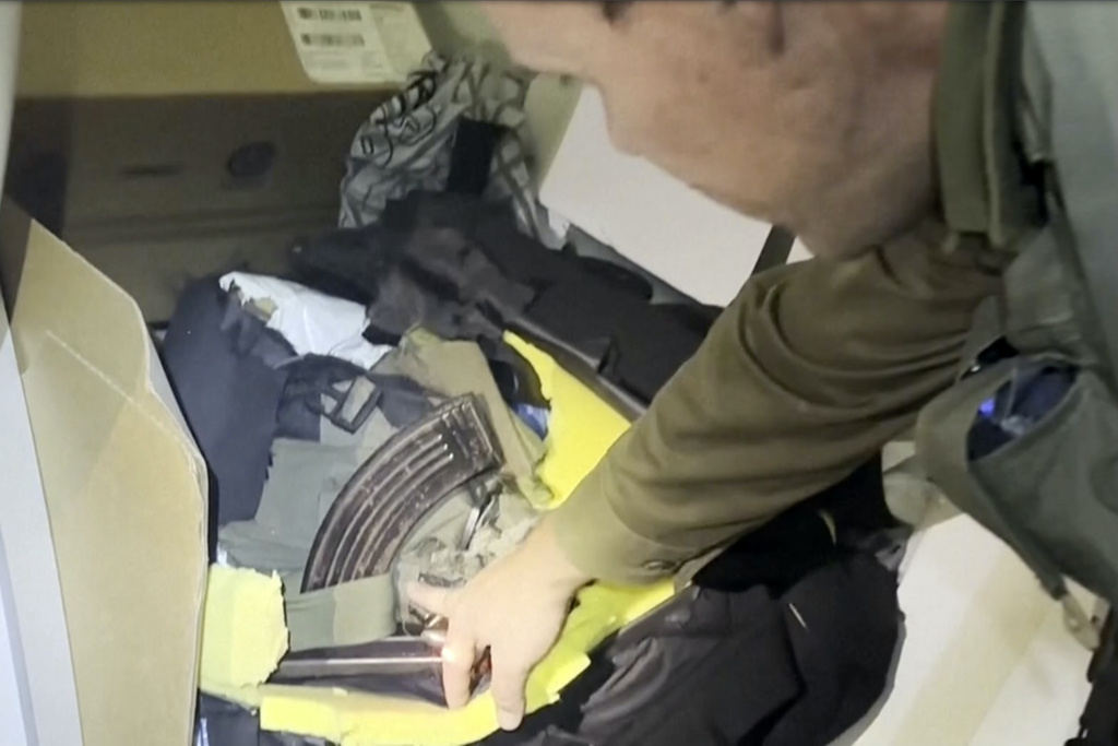 Hamas Weapons and Body of Israeli Hostage Discovered Near and Inside ...