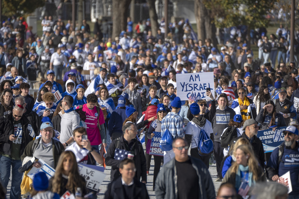 More Than 290,000 Rally on Washington Mall To Support Israel in What ...