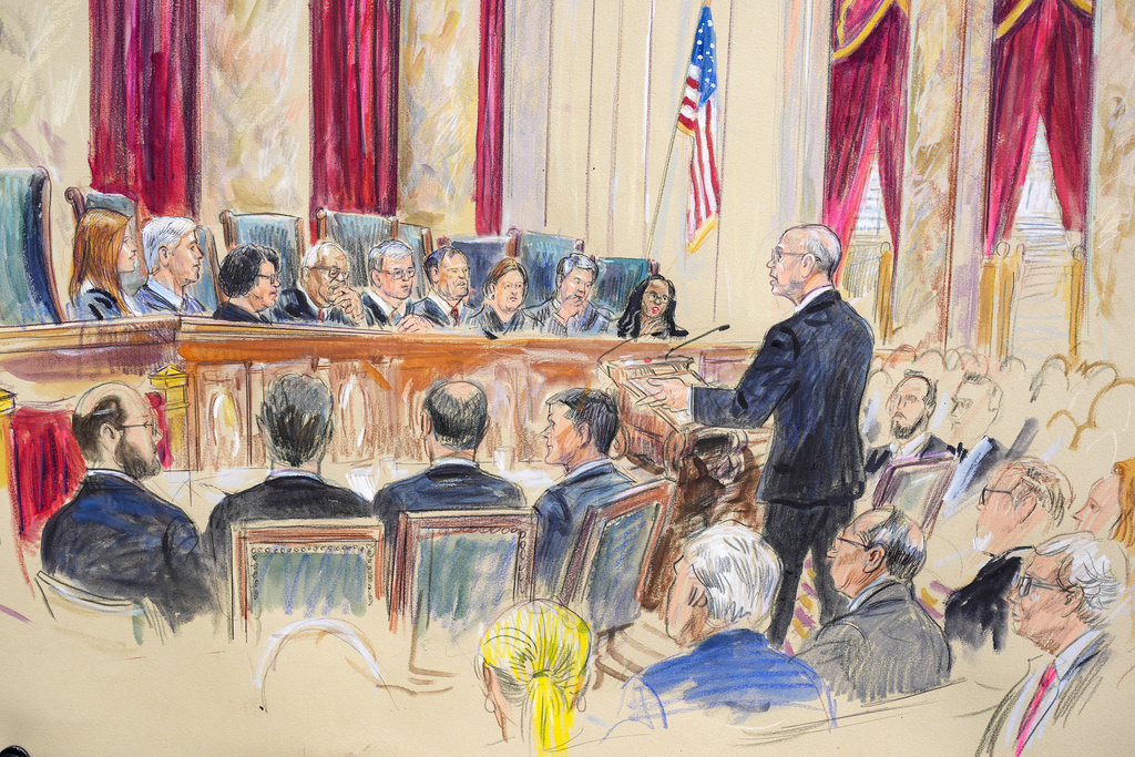 Supreme Court Justices During Marathon Oral Arguments Appear Inclined