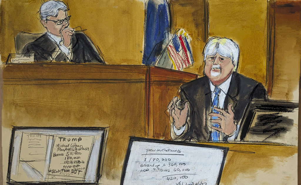 Trump Trial Witnesses Describe Money Trail to Stormy Daniels