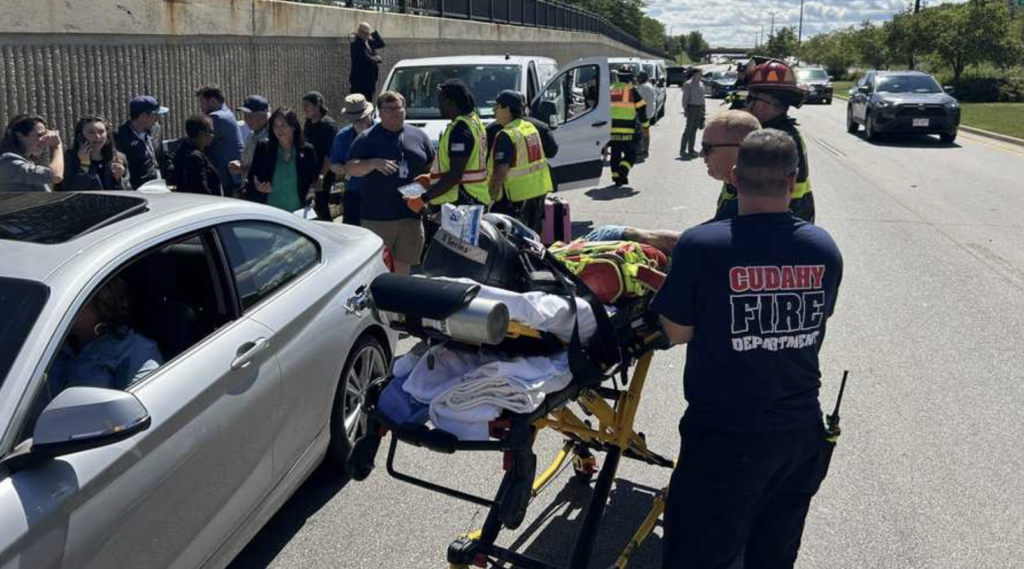 Walz’s Motorcade Crashes in Wisconsin, Leaving One Staff Member ...