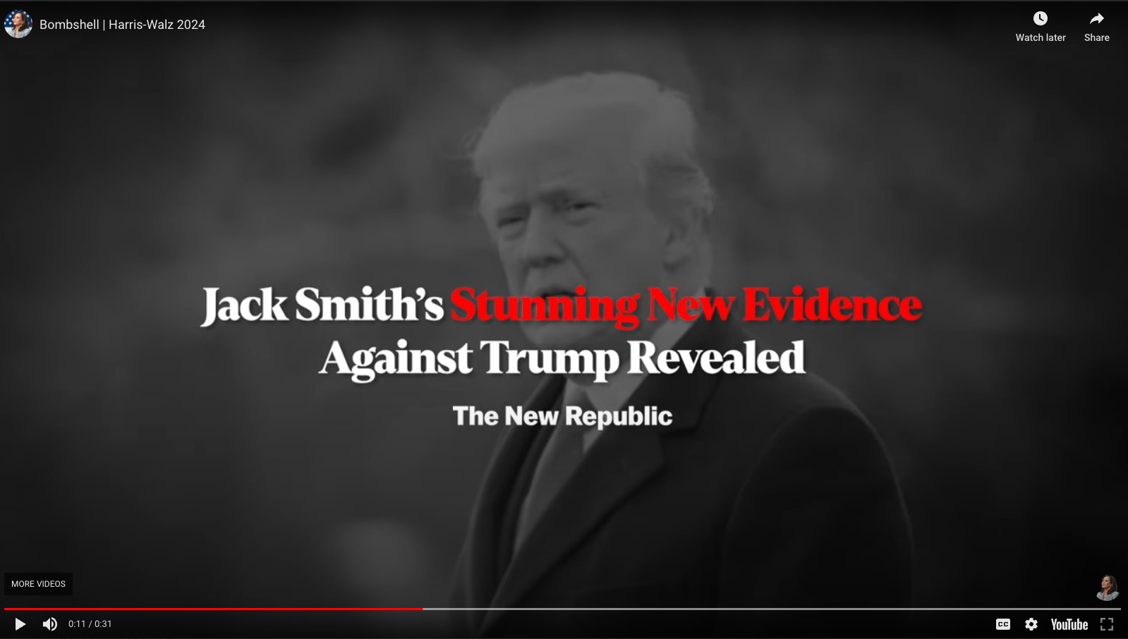 Kamala Harris Uses Jack Smith’s Words in Anti-Trump Ad: Does This ...
