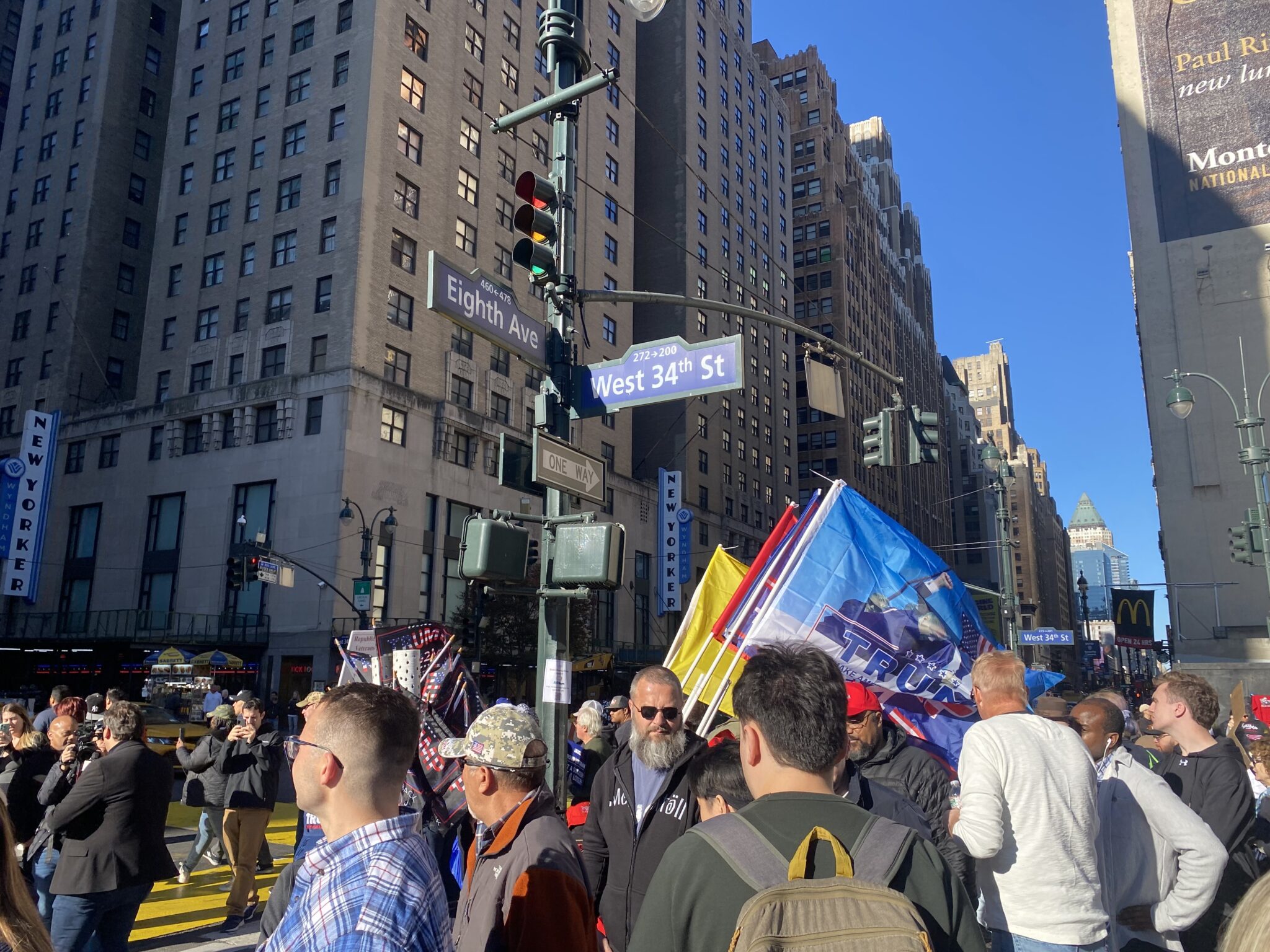 Trump Turns Madison Square Garden Red as Tens of Thousands Swarm the ...
