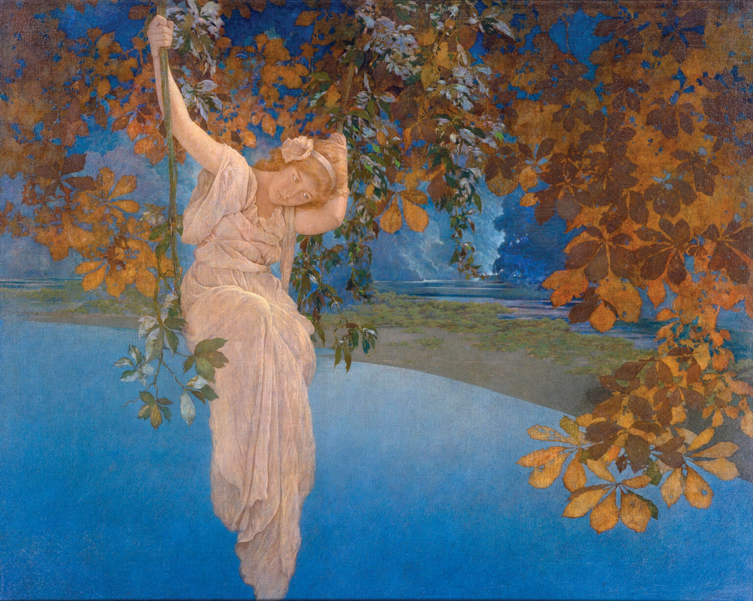 A Fantasist First and Foremost, Maxfield Parrish’s Retrospective at a ...