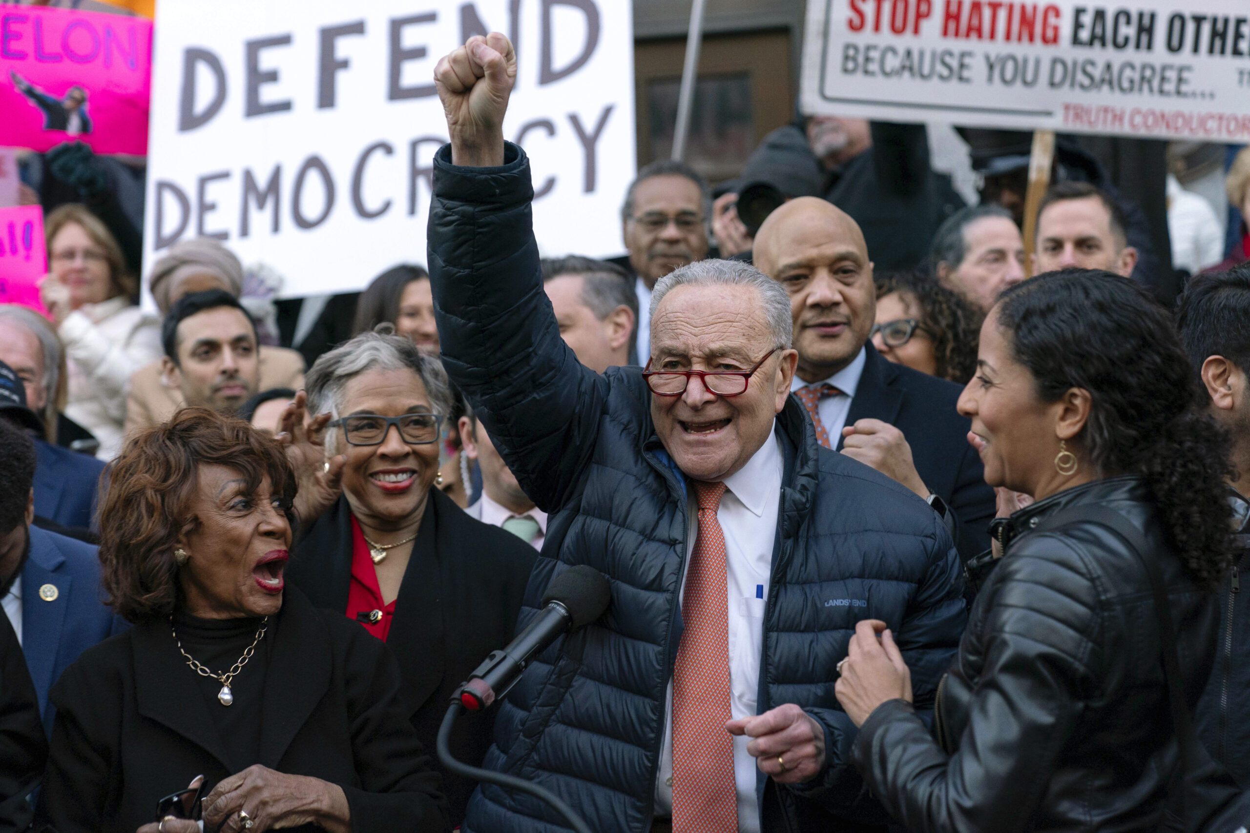 Senate Republicans Block Schumer's Attempt To Add Epstein Files ...