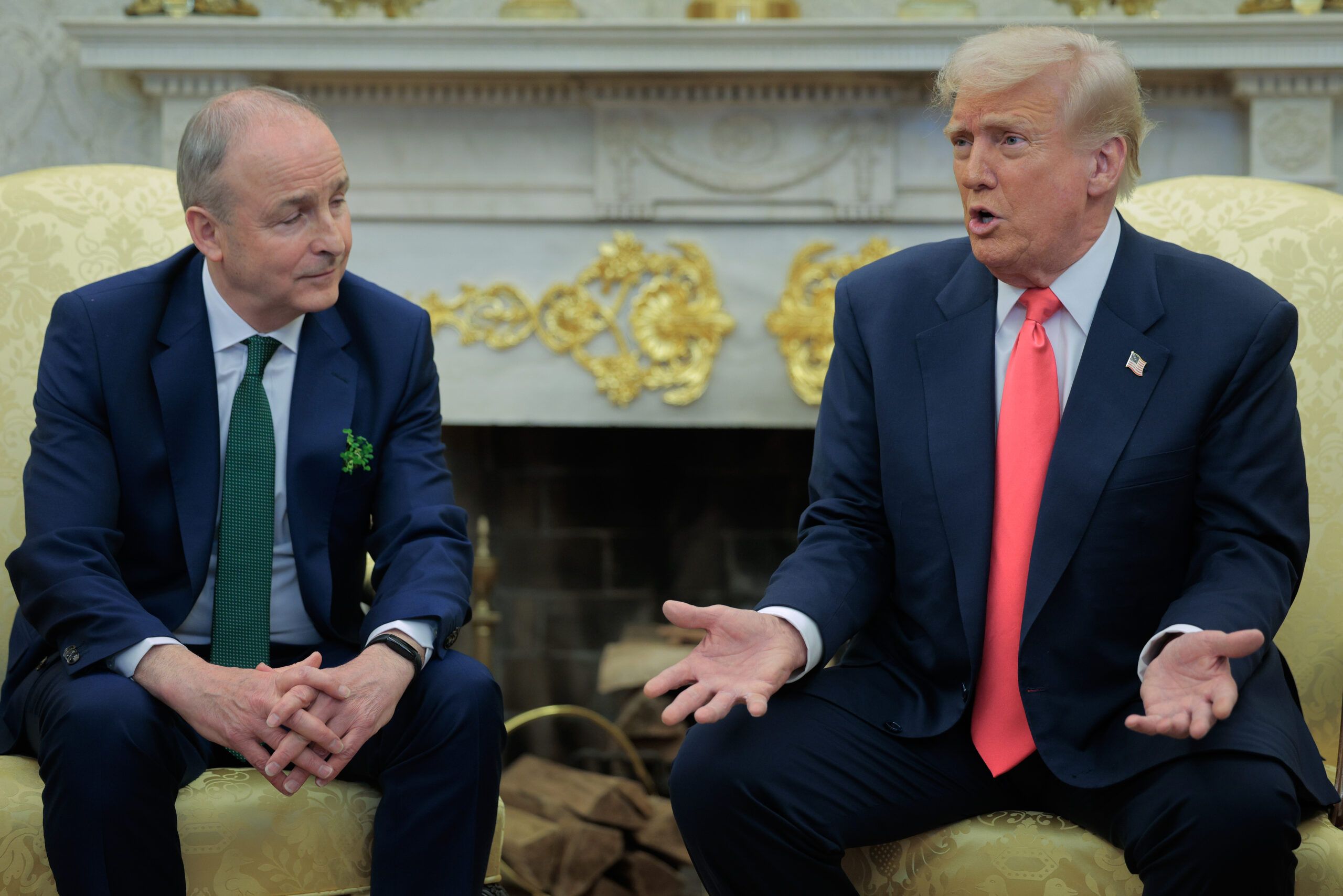 Trump Mocks Rosie O’Donnell From Oval Office After Visiting Irish ...