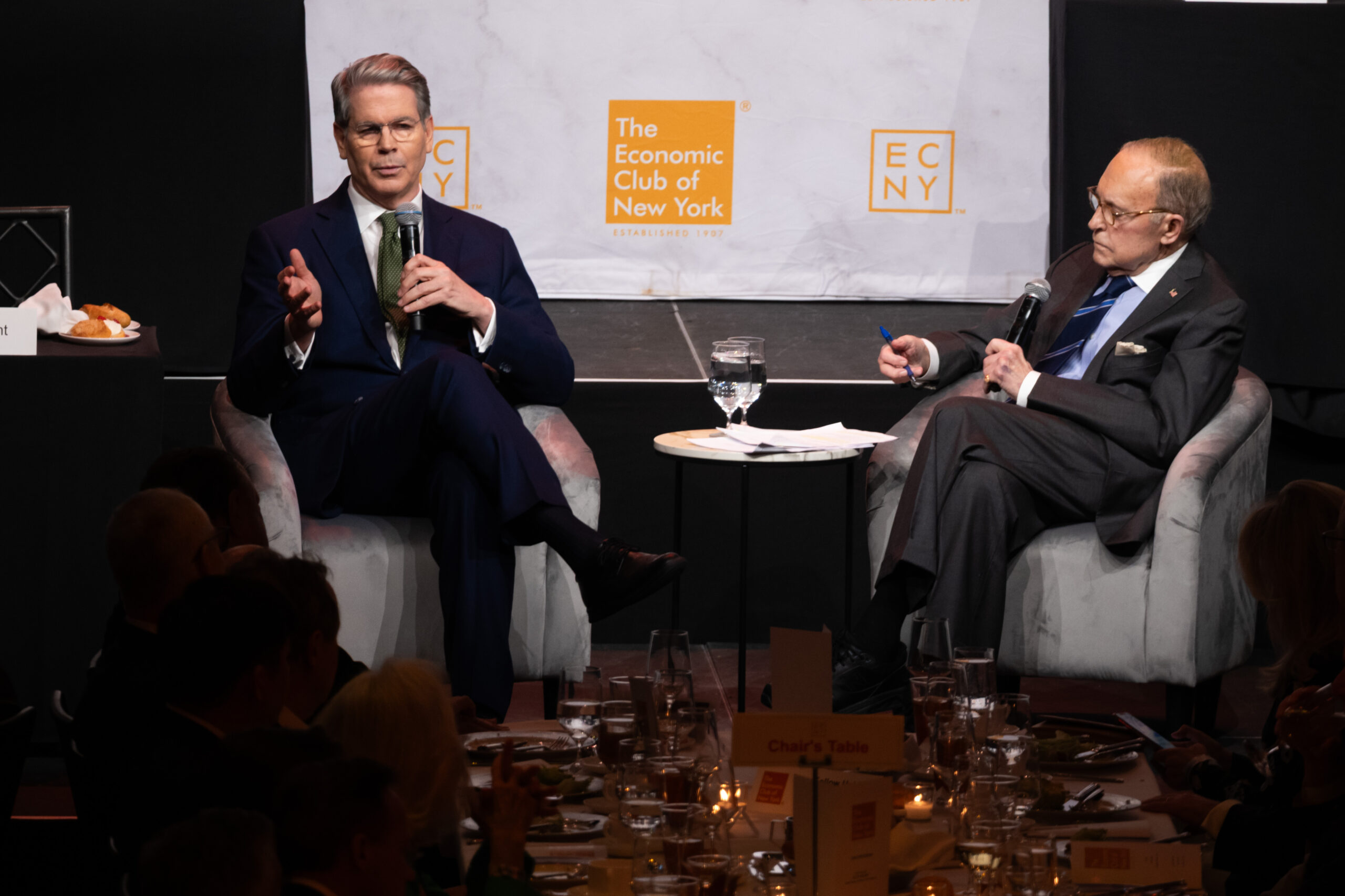 Trump’s Treasury Man, Scott Bessent, Talks Growth at the Ziegfeld ...