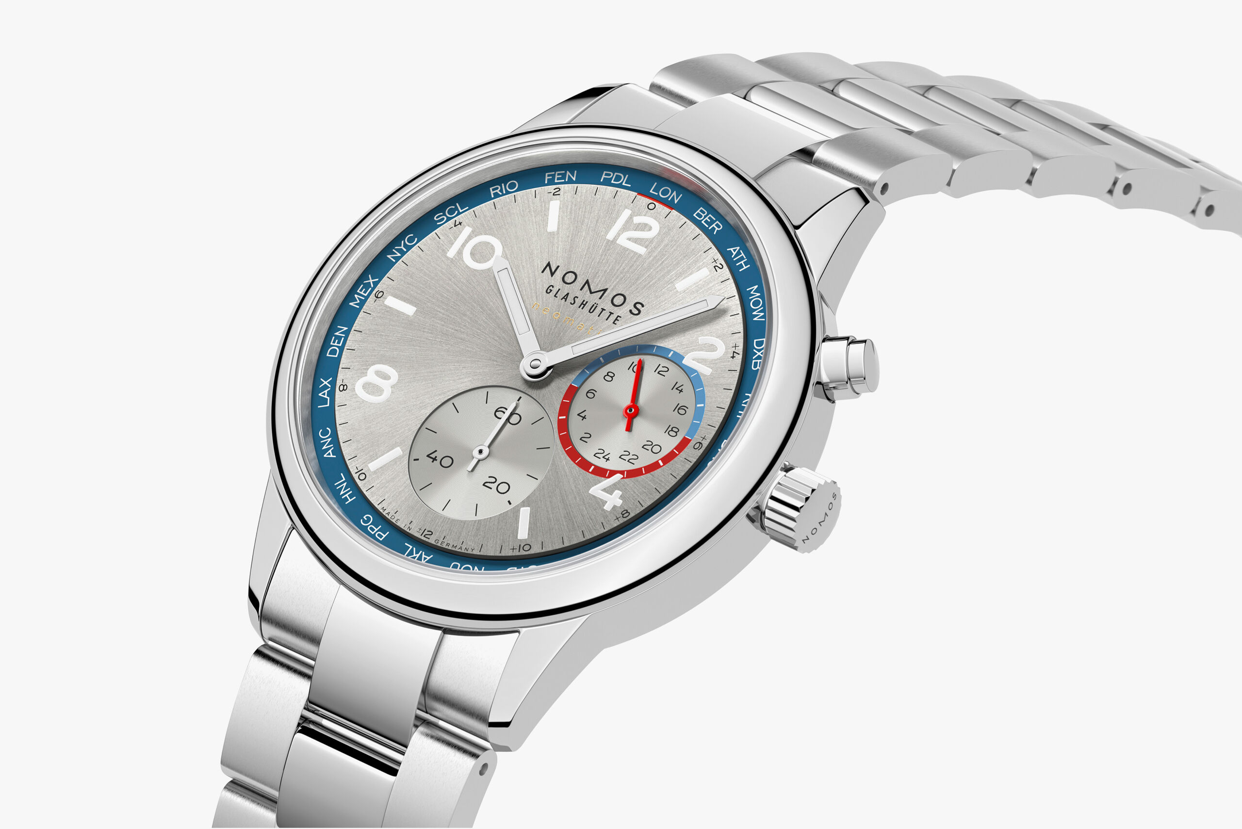 Nomos Glashütte Unveils New World Timer at Watches & Wonders | The New ...