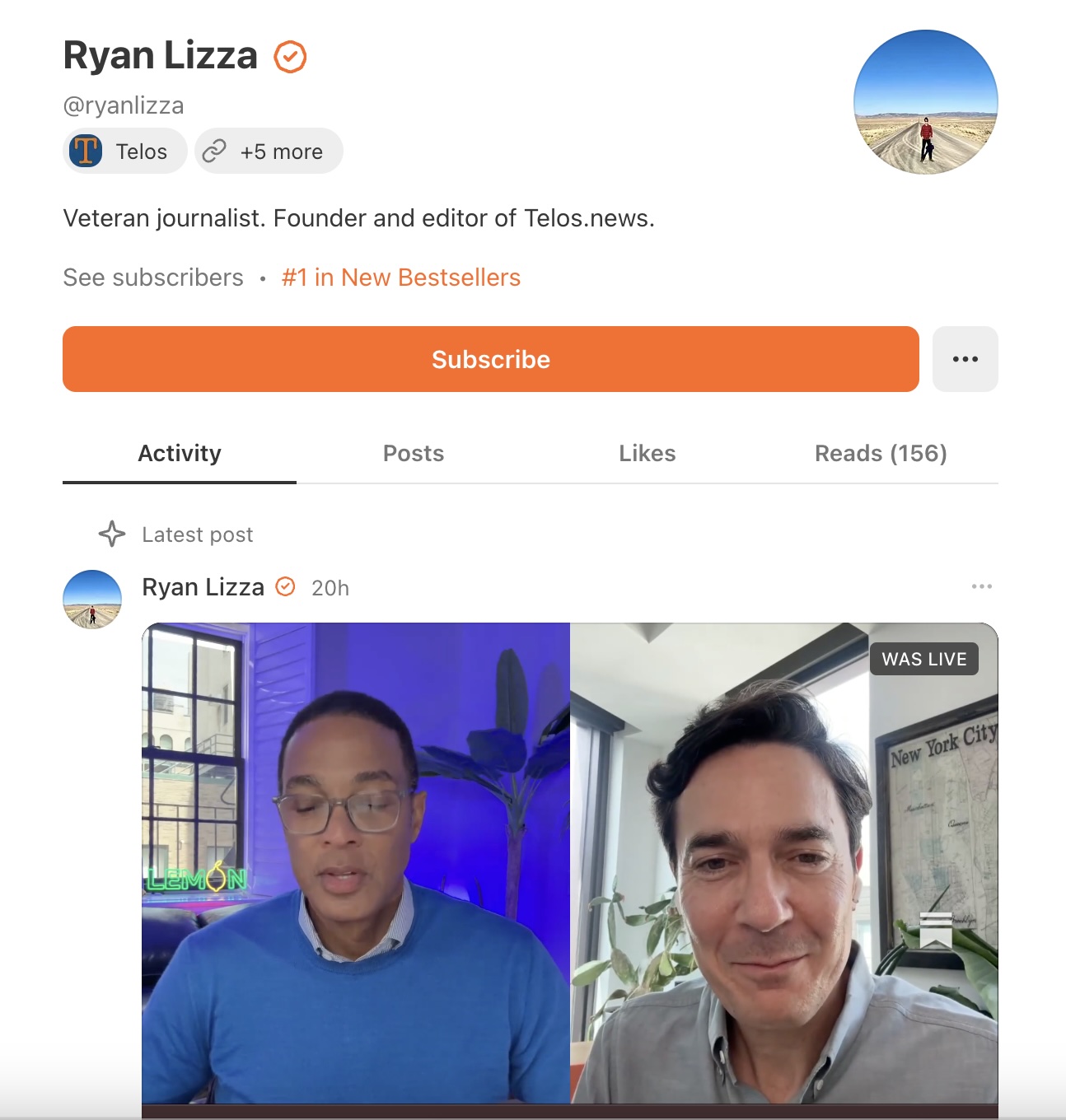 Olivia Nuzzi’s Ex, Ryan Lizza, Is Out at Politico After Leave of ...