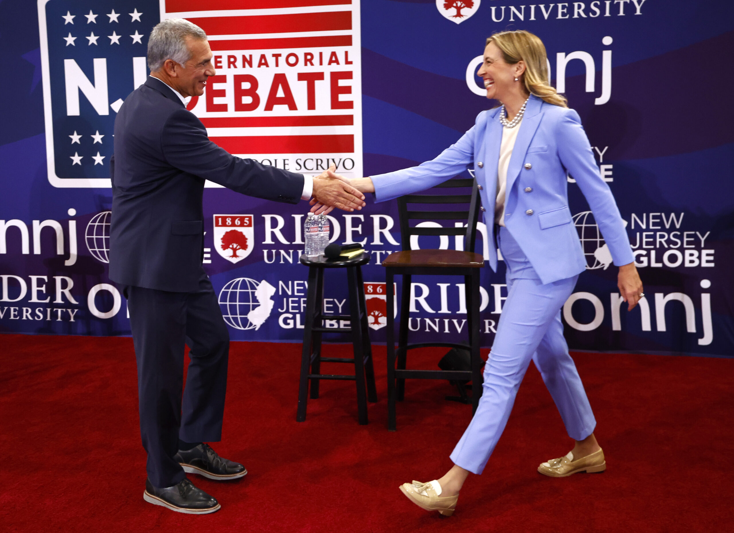 Democrat Sherrill Takes Eight-Point Lead Over Republican Ciattarelli in ...