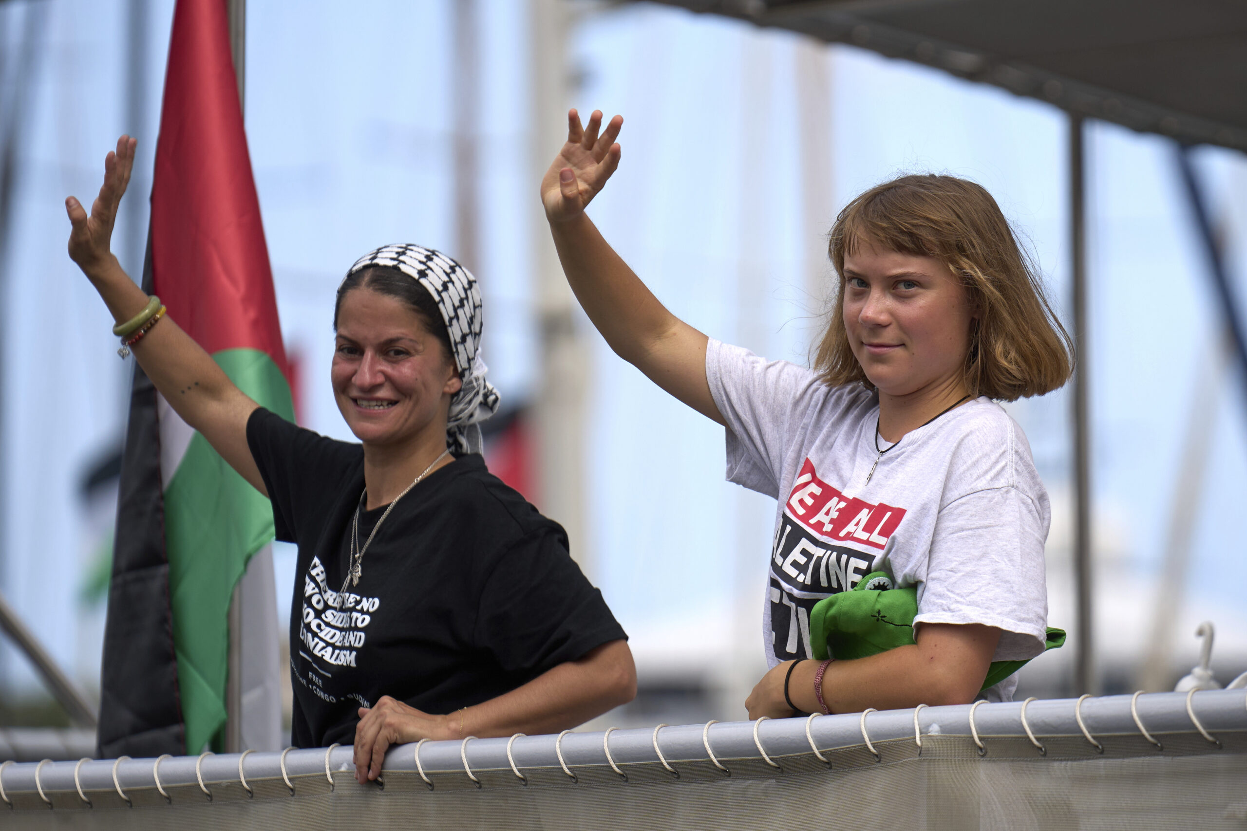 Climate Has Last Laugh as Stormy Weather Halts Greta Thunberg’s Gaza Flotilla From Spain | The ...