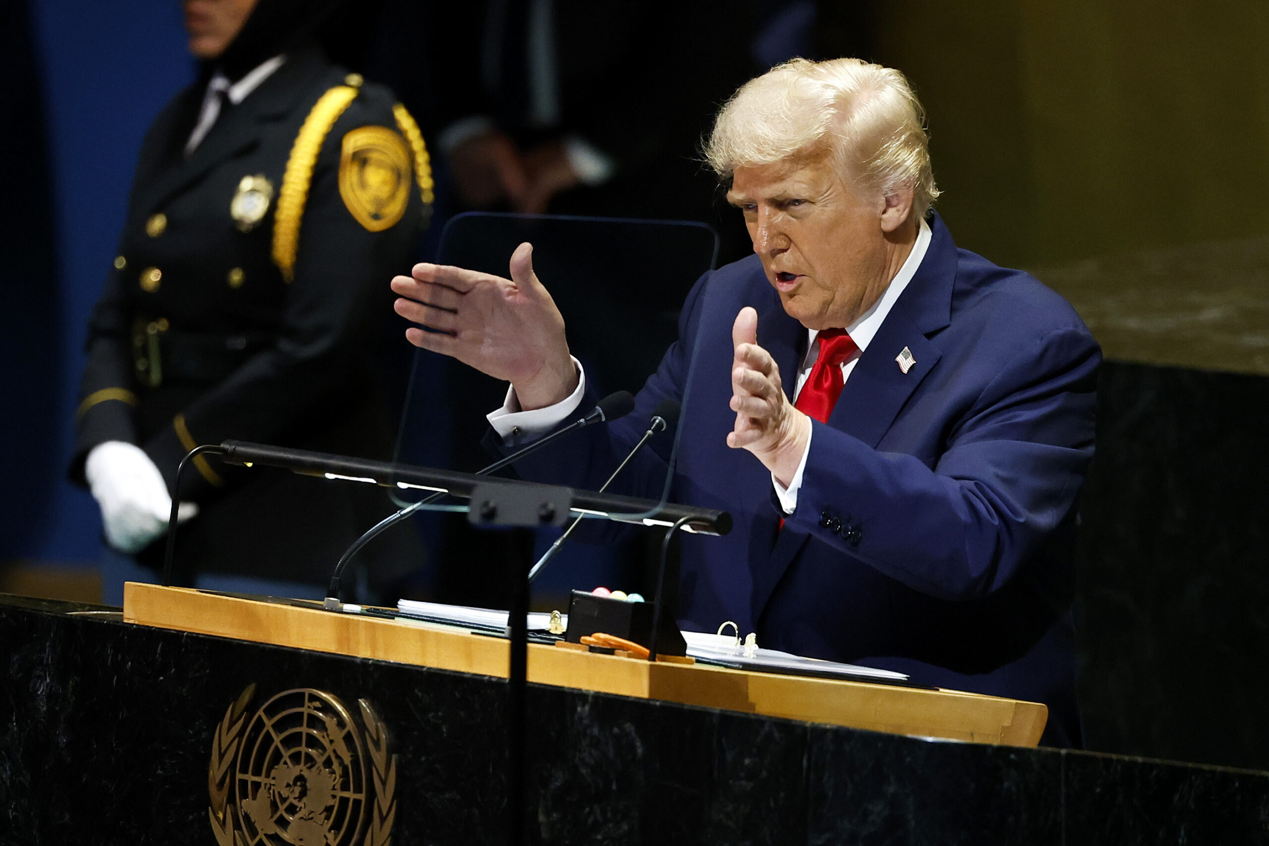 Trump Takes On the UN and Tells the Far-Left Democrats To Go Pound Sand ...