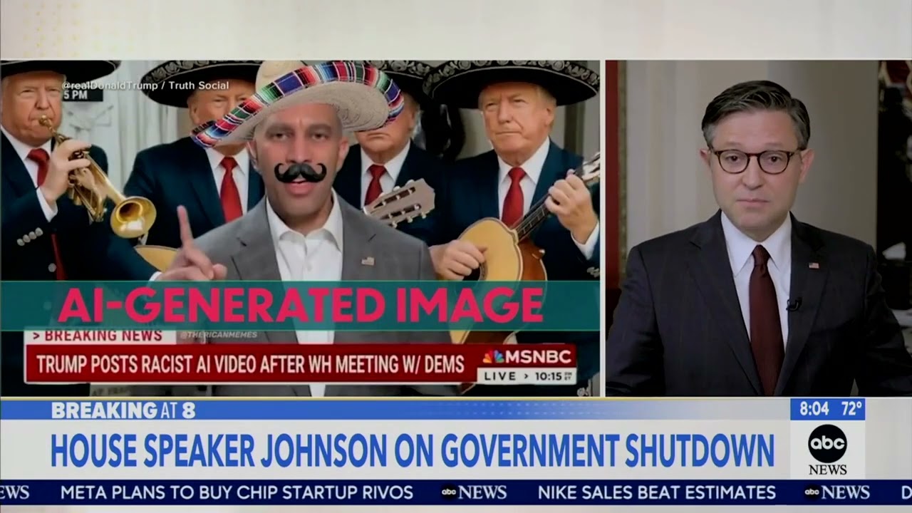ABC’s George Stephanopoulos Slammed for Badgering Speaker Johnson With ...
