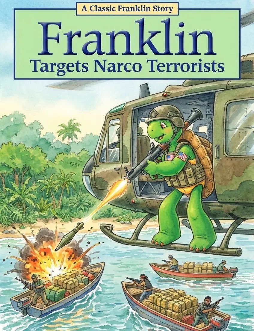 Hegseth Drafts ‘Franklin the Turtle,’ Turning Caribbean Boat Strikes ...
