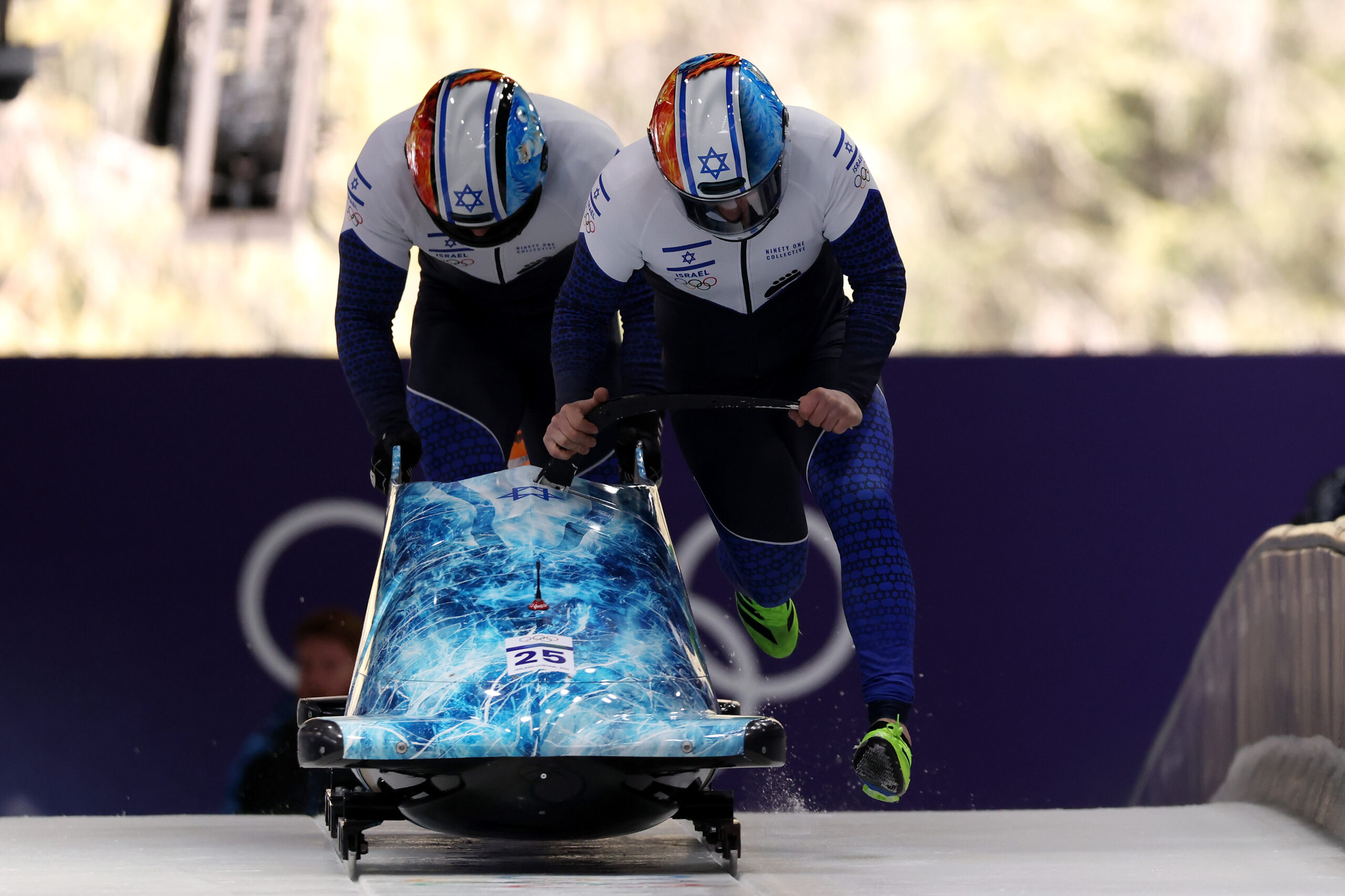Israel’s Historic Bobsled Debut at Winter Games Collides With Politics ...